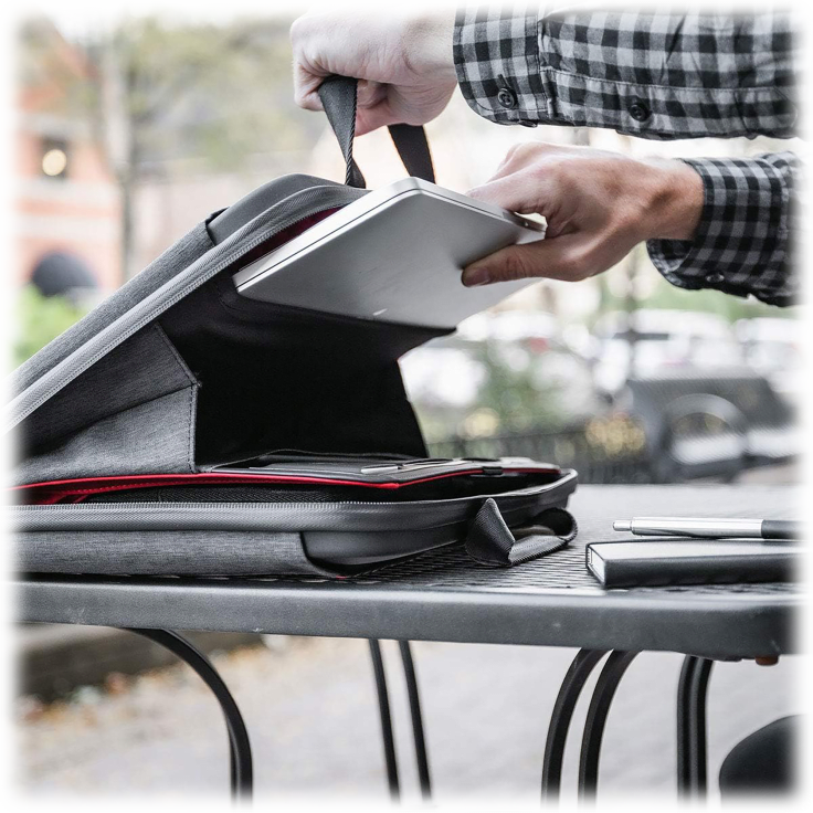 MorningSave: KeySmart Urban Union Hard Shell Portfolio Briefcase