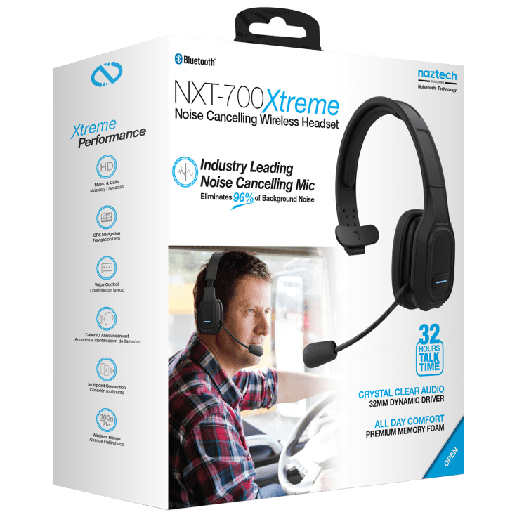 SideDeal: Naztech NXT-700 Xtreme Noise Cancelling Wireless Headset