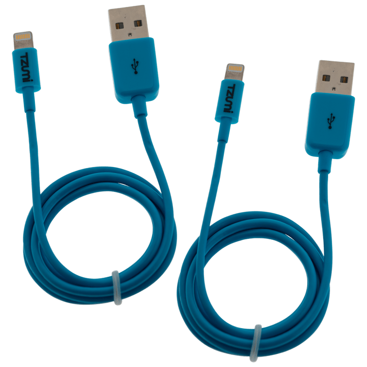 MorningSave: 2-Pack: Tzumi 3' Lightning Cable