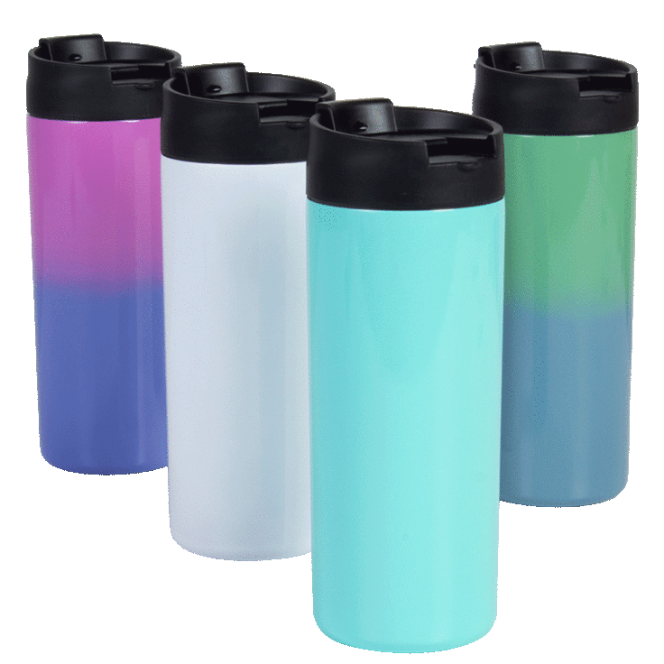 SideDeal: 4-Pack: Primula Peak Insulated Stainless Steel Slim Mugs ...