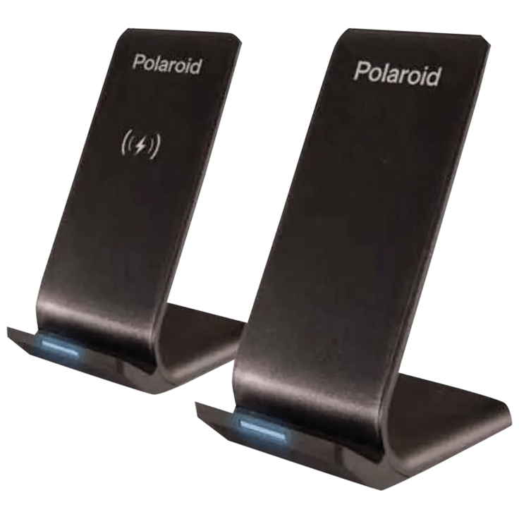 MorningSave: 2-Pack: Polaroid Fast Wireless Charging Stand