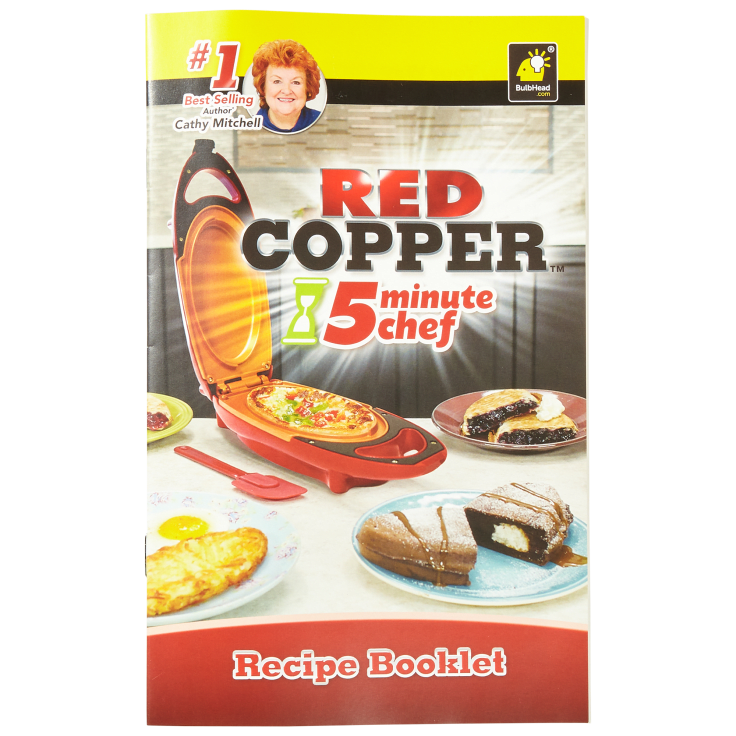 MorningSave: Red Copper 5-Minute Chef Cooker Deluxe As Seen on TV