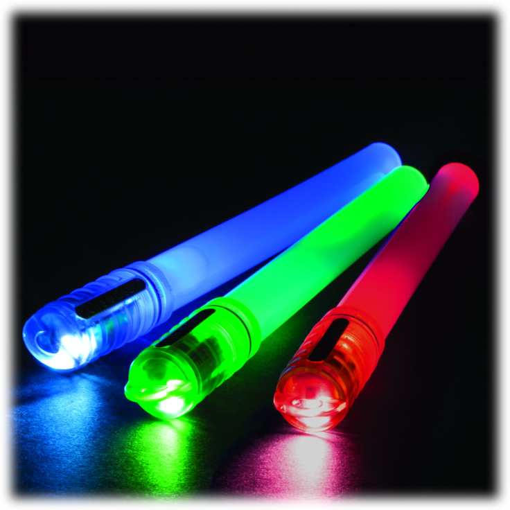 MorningSave: 16-Piece Life Gear Twist On/Off LED Glow Sticks