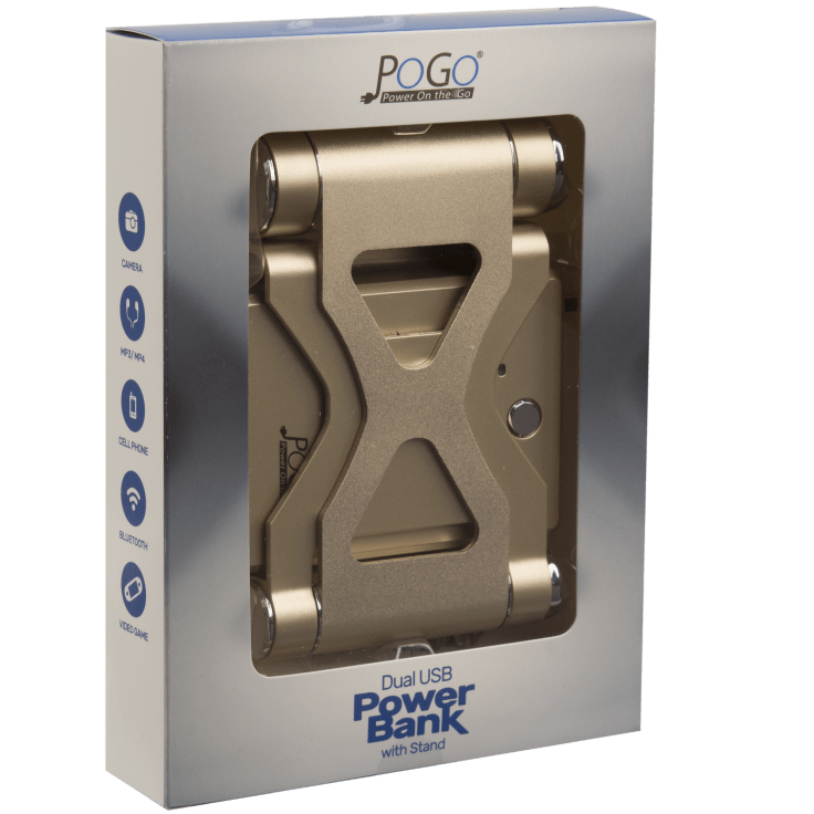 MorningSave: POGO Tablet Stand w/ Dual USB 8000 mAh Power Bank