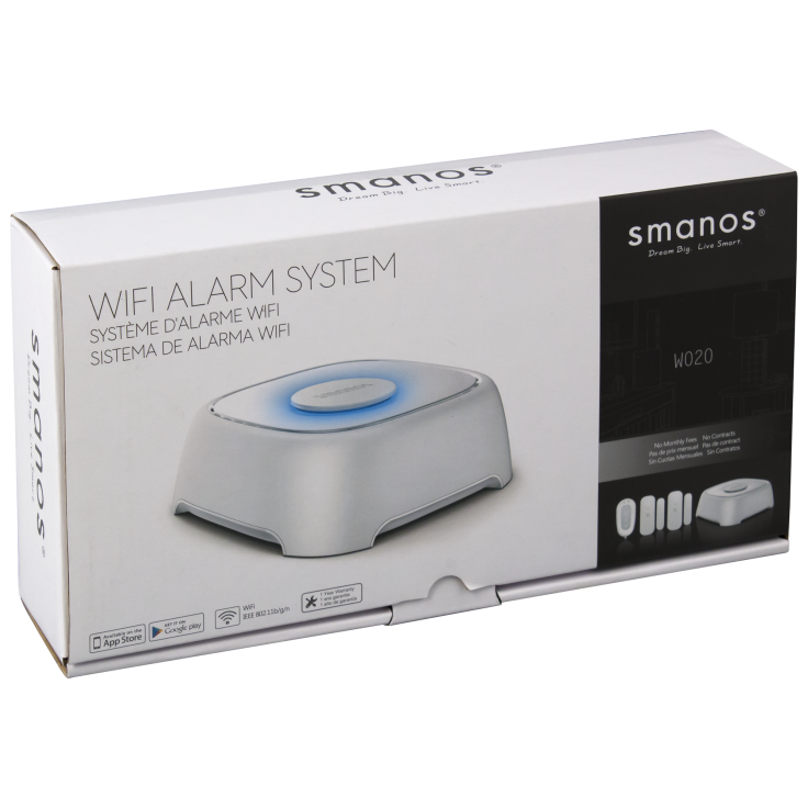 MorningSave: Smanos WiFi Camera with Home Security Bundle