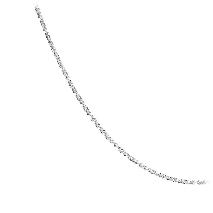 MorningSave: NDG Group Sterling Silver Italian Made Roc Chain Necklace