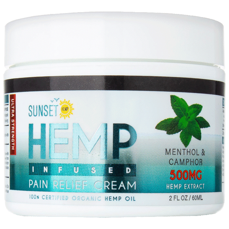 MorningSave: Sunset Hemp Menthol & Camphor Hemp Infused Pain Relief ...