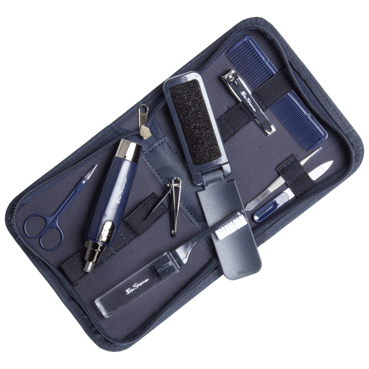 MorningSave: Ben Sherman 10-Piece Deluxe Grooming Set Featuring ...