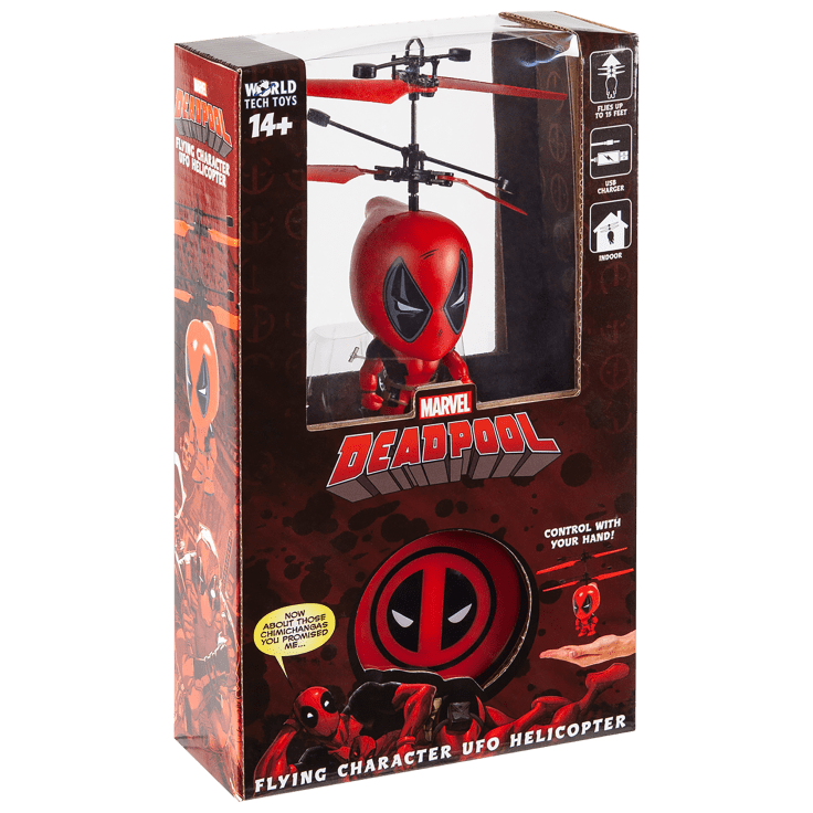 MorningSave: Marvel 3.5 Inch Deadpool Flying Figure IR Helicopter