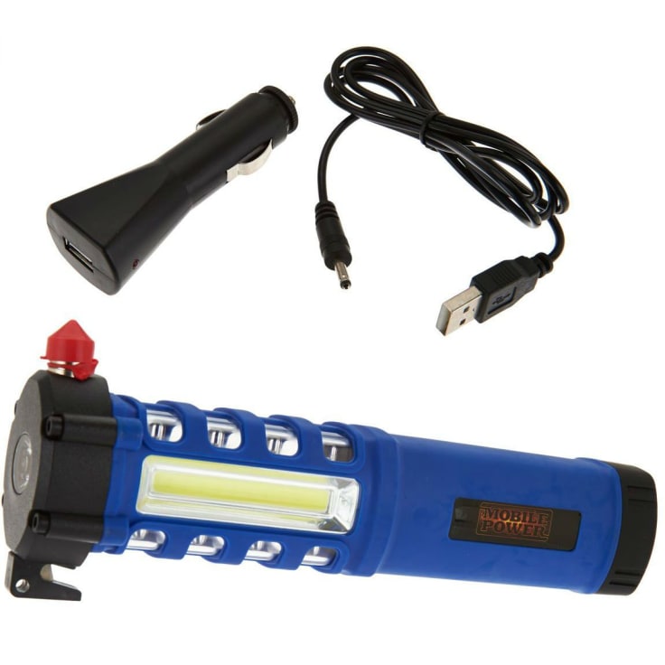 MorningSave: Rechargeable 5-in-1 Automotive Emergency Tool by Mobile Power