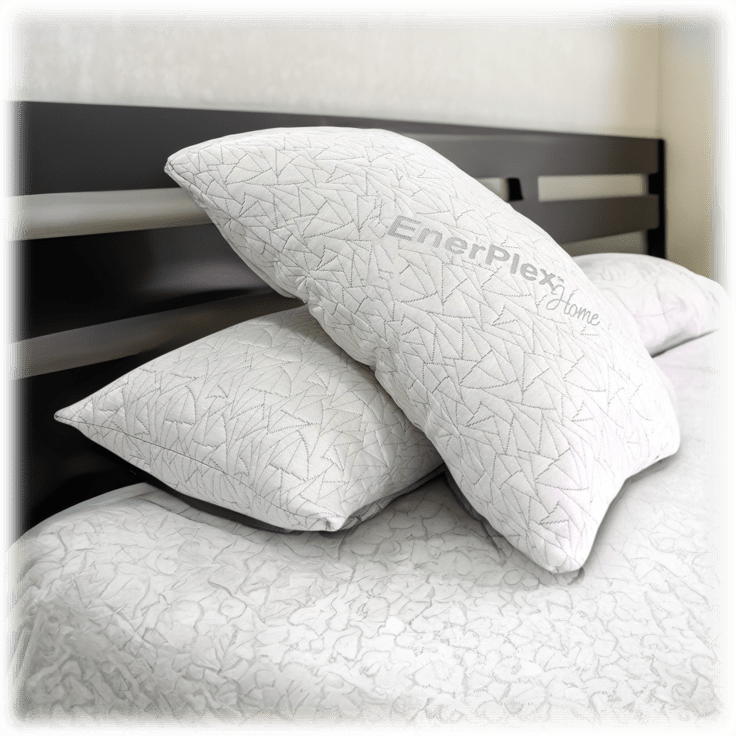 MorningSave: 2-Pack: Enerplex Memory Foam Pillow With Extra Foam