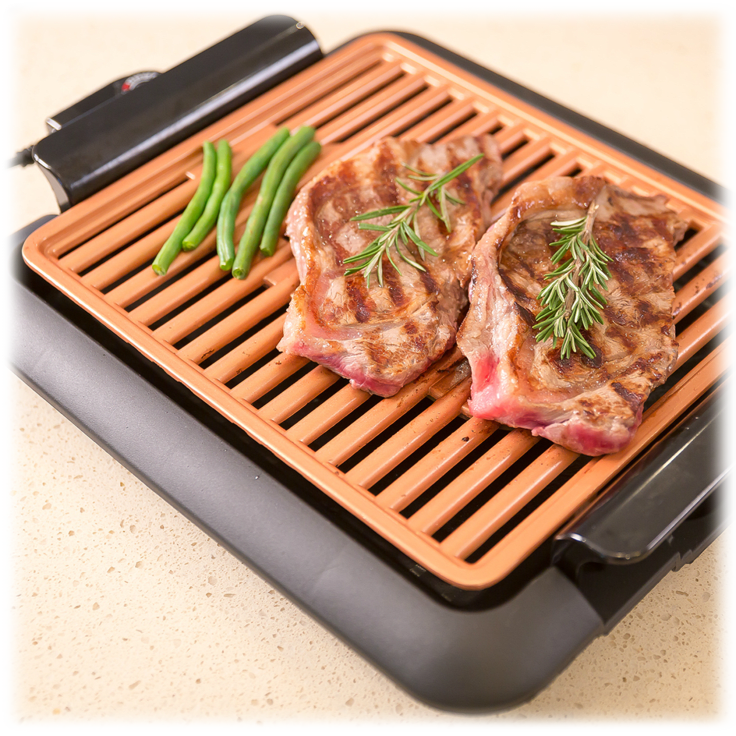 MorningSave: Copper Pro Smokeless Indoor Electric Grill