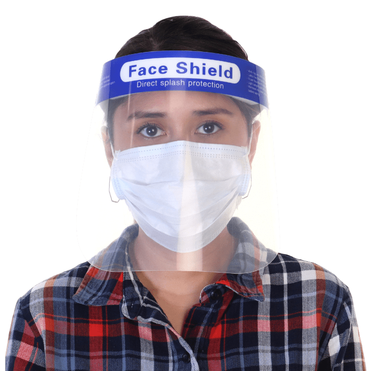 MorningSave: 10-Pack: Reusable Face Shields with Foam Forehead Band and ...