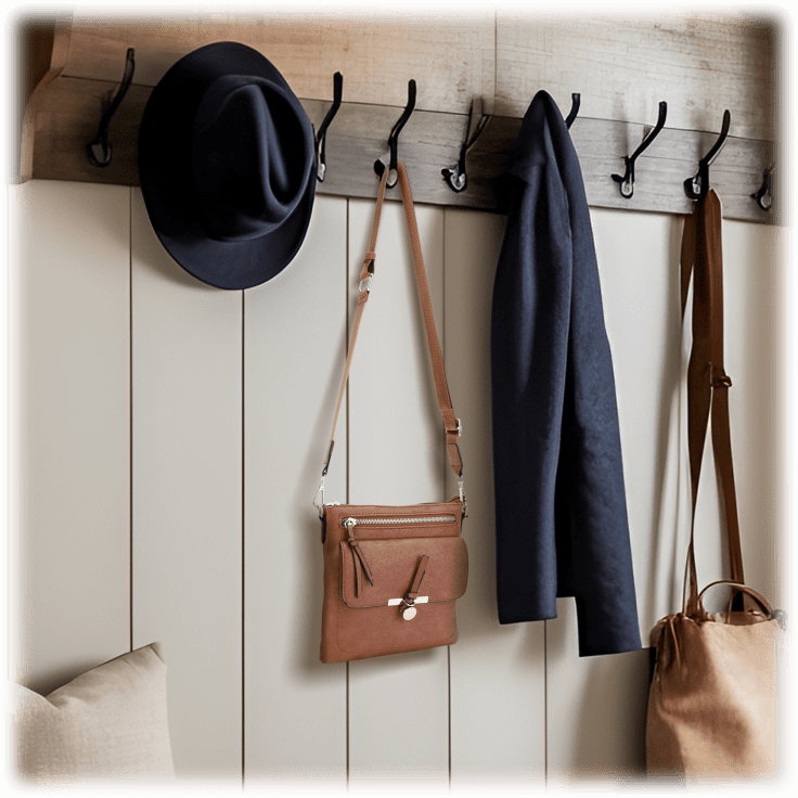 MorningSave: Donna & Becky Esther Double Zip Front Pocket Crossbody