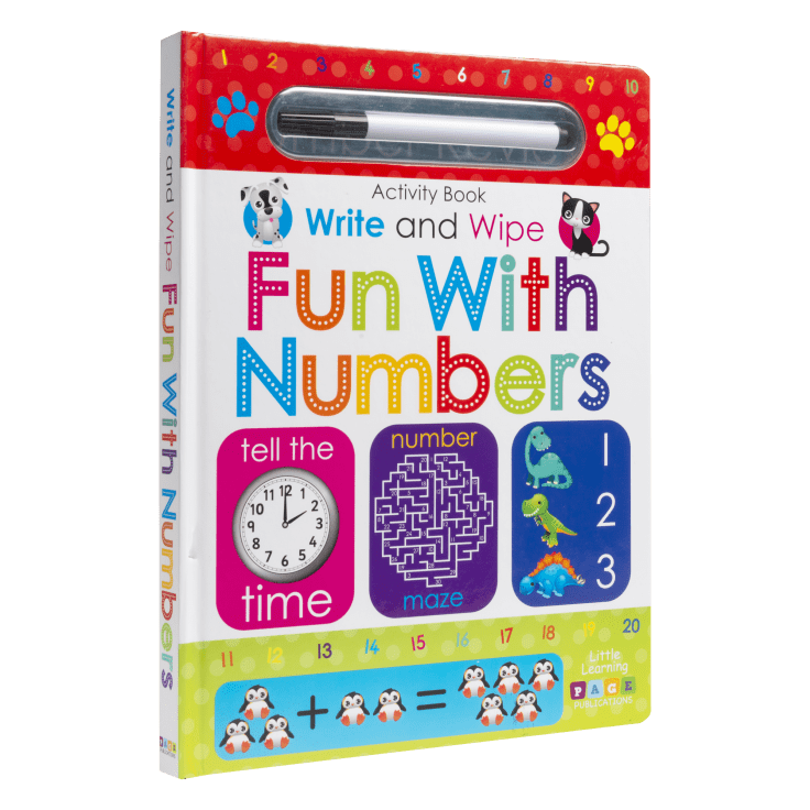 MorningSave: 2-Pack: Page Publications Write & Wipe Hard Cover Activity ...