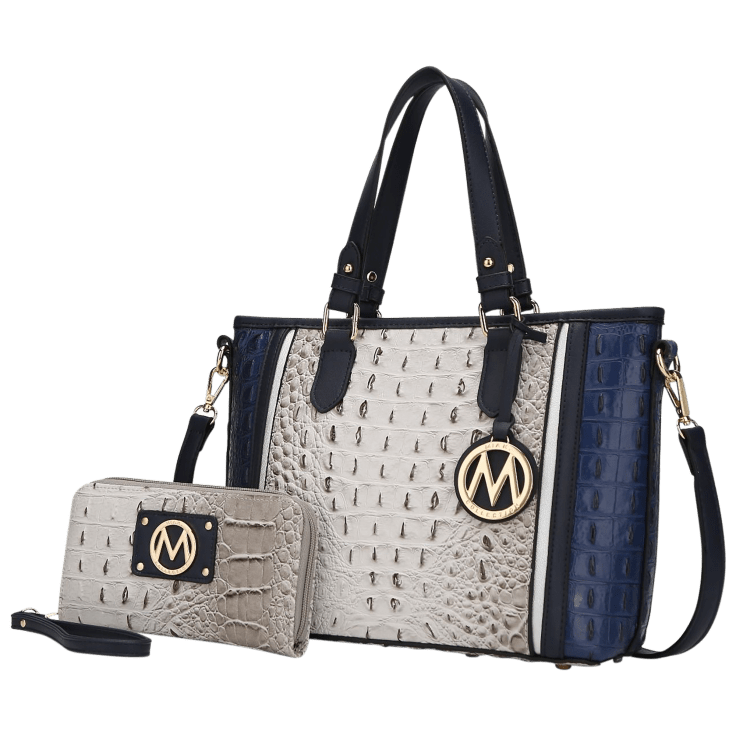 MorningSave: MKF Collection Lizza Croco Embossed Tote Handbag by Mia K