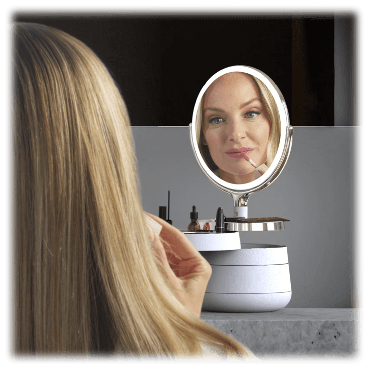 MorningSave: Sharper Image SpaStudio 10” LED Vanity Mirror with Built ...