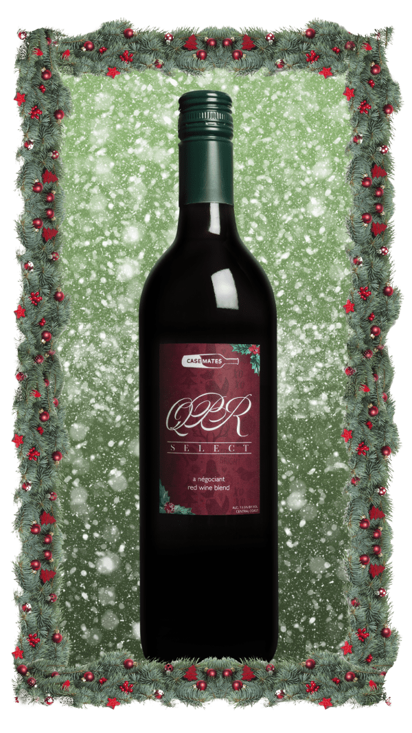 Casemates: Casemates Cellars QPR Select Red Wine Blend "Holiday Edition"