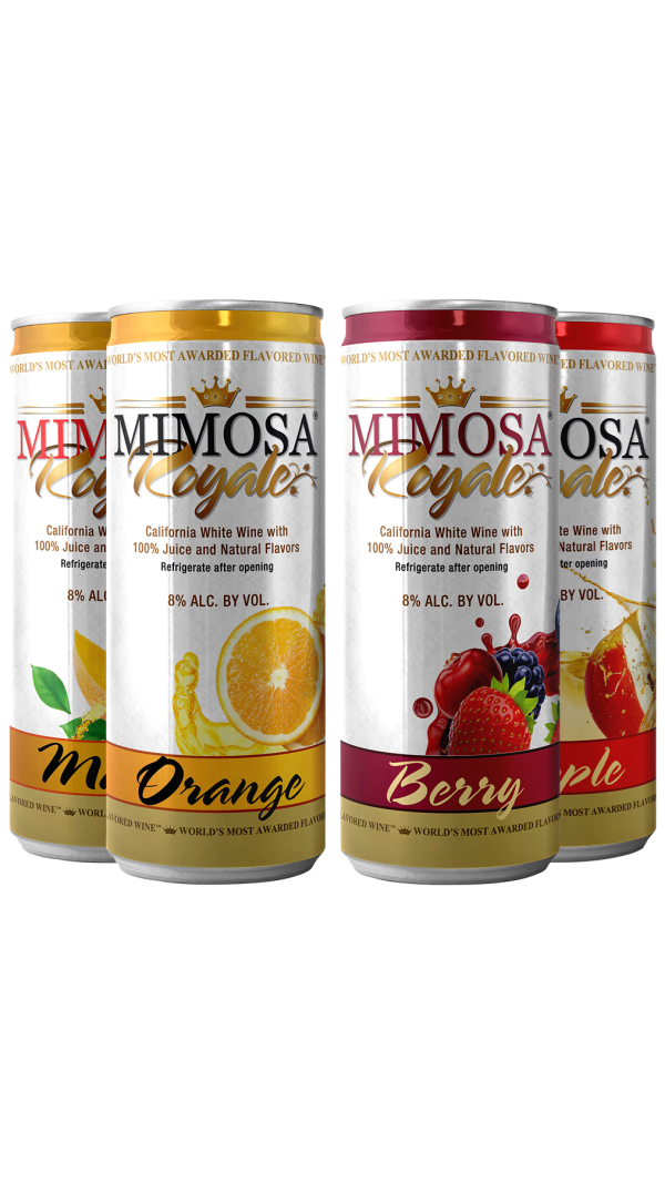 Casemates: Mimosa Royale Canned Mimosa Variety Pack