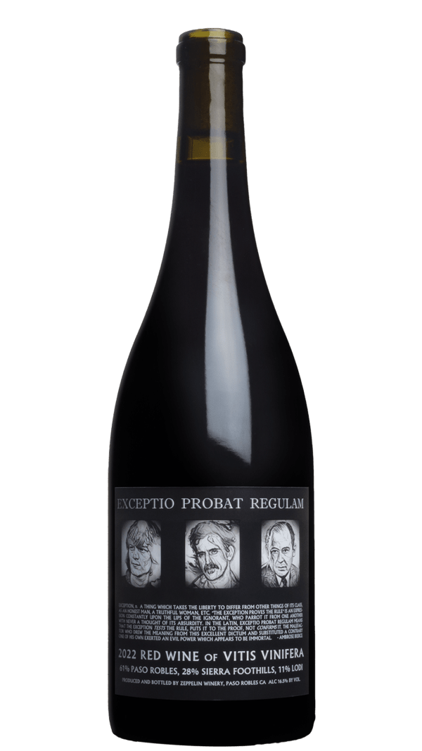 Casemates: Zeppelin Winery Mixed Reds