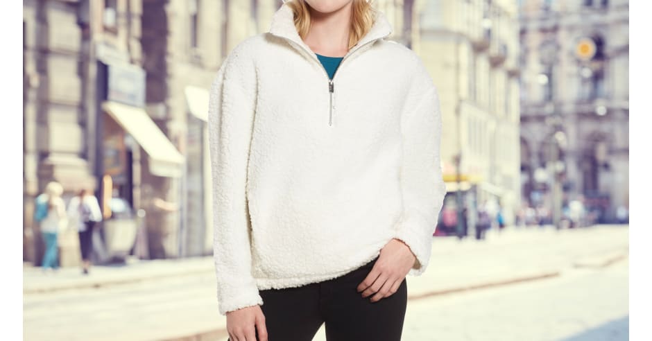 MorningSave: Marc New York Teddy Fleece Pullover