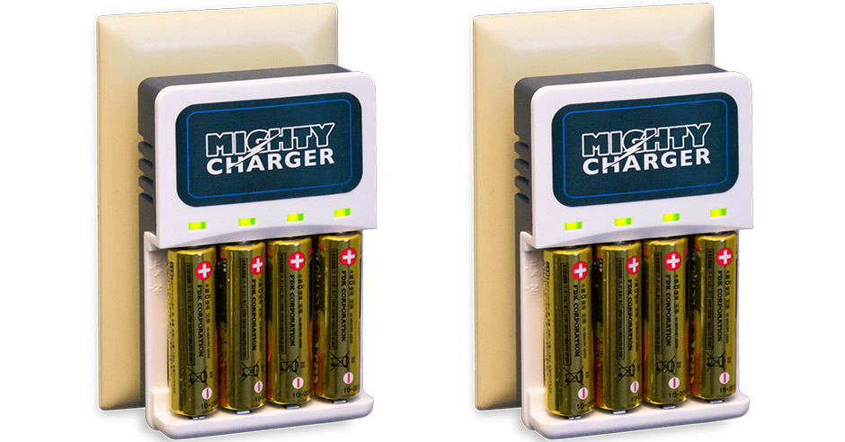 Meh: 2-for-Tuesday: Mighty Charger Disposable Battery Chargers