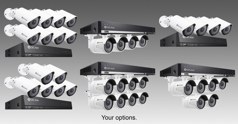 Meh: QCAM Security System Bundle: PoE Security Cameras and 2TB 8 ...