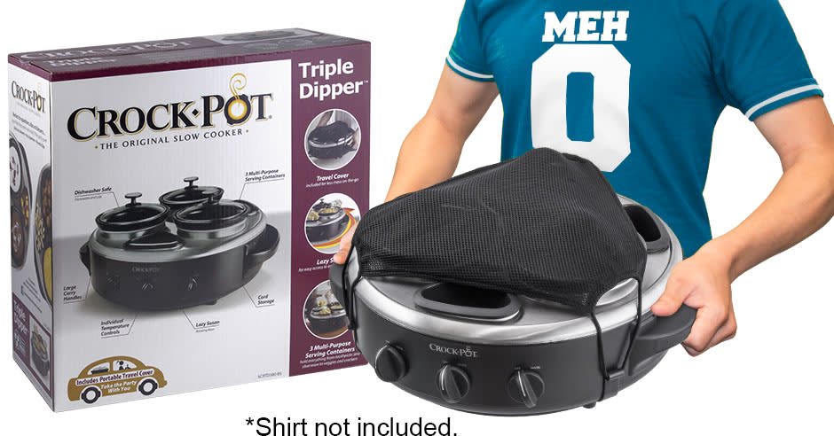Meh: Crock-Pot Triple Dipper