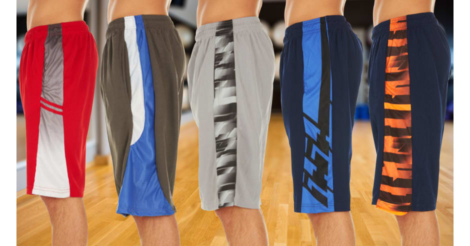 MorningSave: 5-Pack of Men's Active Athletic Random Color Performance ...