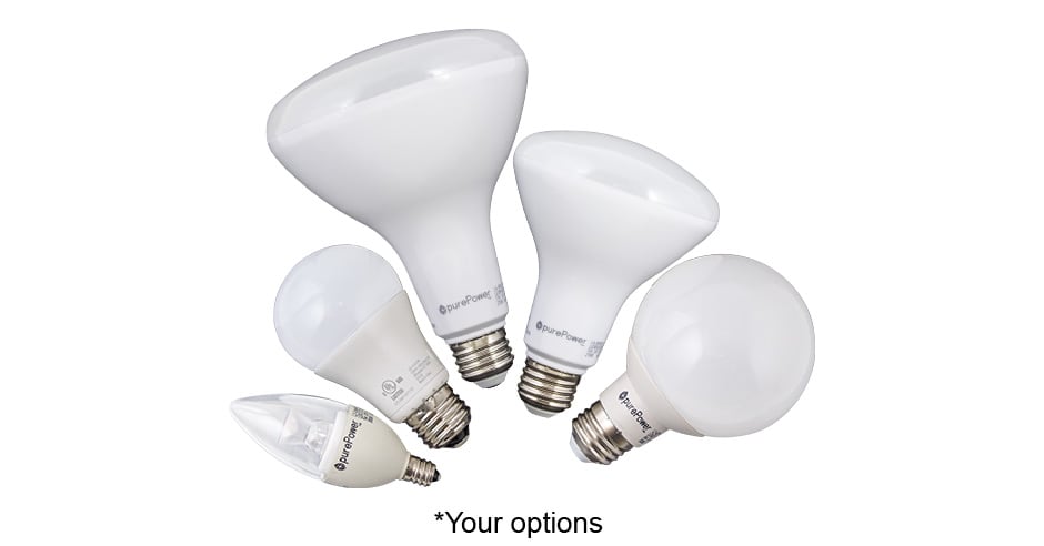 Meh: 6-Pack: GreenTech Pure Power Dimmable LED Lightbulbs