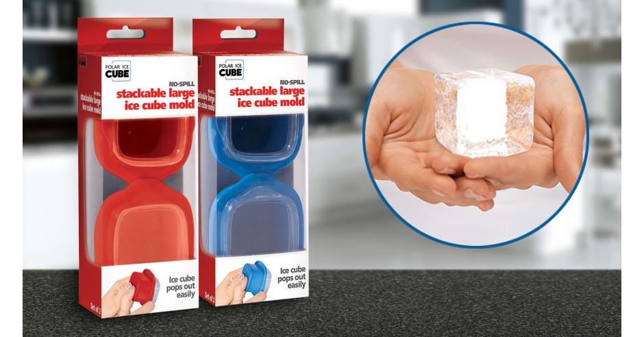 MorningSave: 4-Pack: Handy Gourmet Single Ice Cube Trays