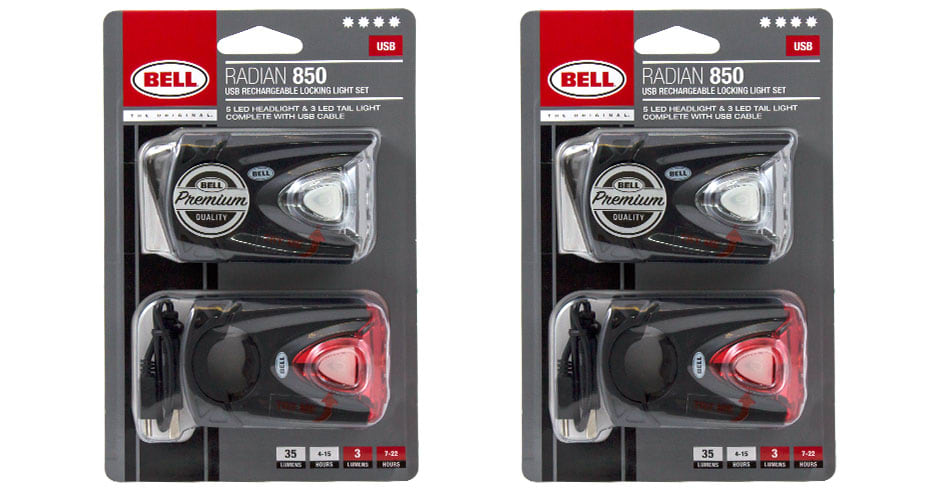 Meh: 2-for-Tuesday: Bell Rechargeable LED Bicycle Light Sets