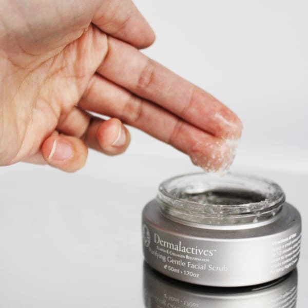 MorningSave: Dermalactives Perfecting Serum & Face Scrub