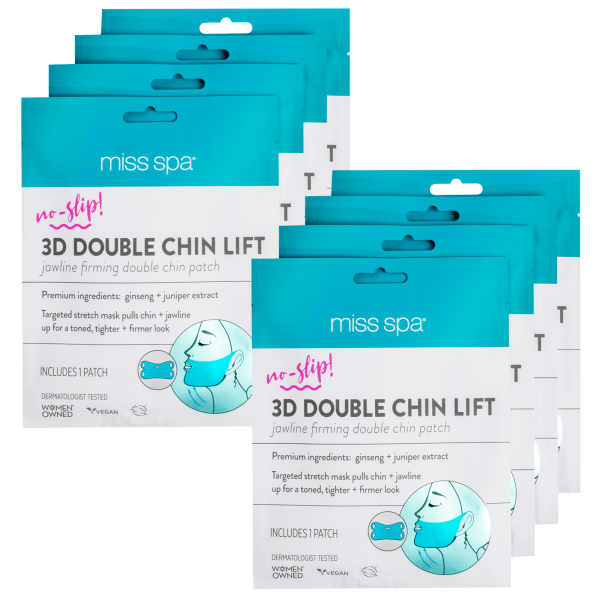 MorningSave: 8-Pack: Miss Spa Chin Lift Neck & Facial Masks