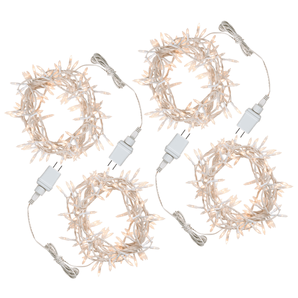 MorningSave: 4-Pack: Bethlehem Lights 120 LED Garland Style Cluster ...