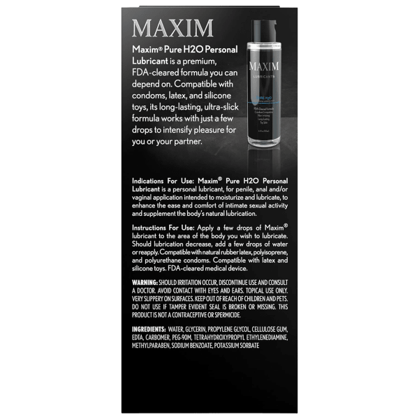SideDeal: 4-Pack: Maxim Premium Personal Lubricant (Silicone or Water ...
