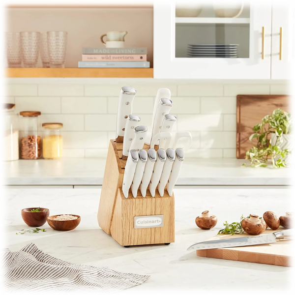 MorningSave: Cuisinart Classic 15-Piece Forged Triple Rivet Cutlery ...