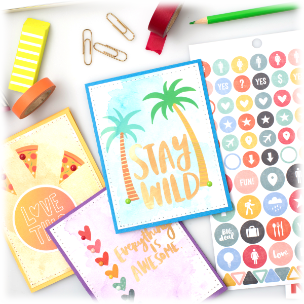 MorningSave: Dear Lizzy and Amy Tangerine Premium 60 Page Sticker Book Set