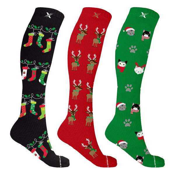 MorningSave: 3-Pack: Extreme Fit Holiday & Christmas Knee-High ...