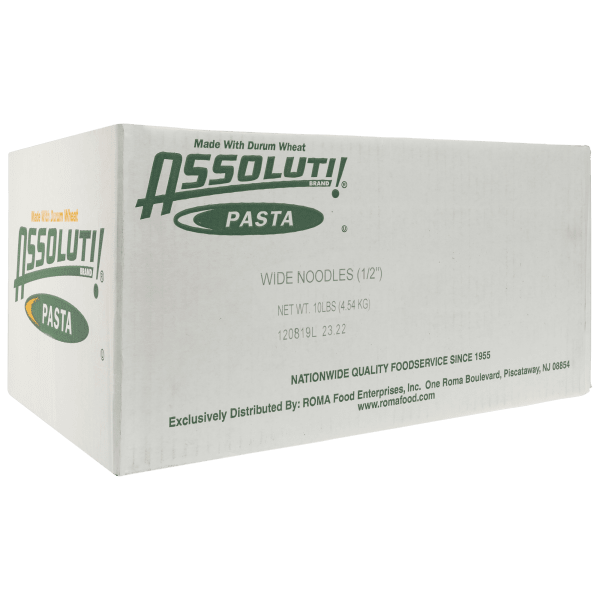 MorningSave: 10lb Case of Assoluti Pasta Noodle Egg Wide 1/2 in (2 ...