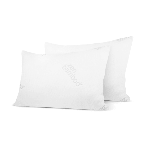 MorningSave: 2-Pack: Zen Bamboo Gel-Fiber Filled Pillows