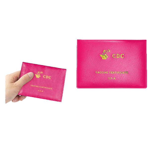 MorningSave: 2-Pack: Faux Leather CDC Vaccination Card Immunization ...