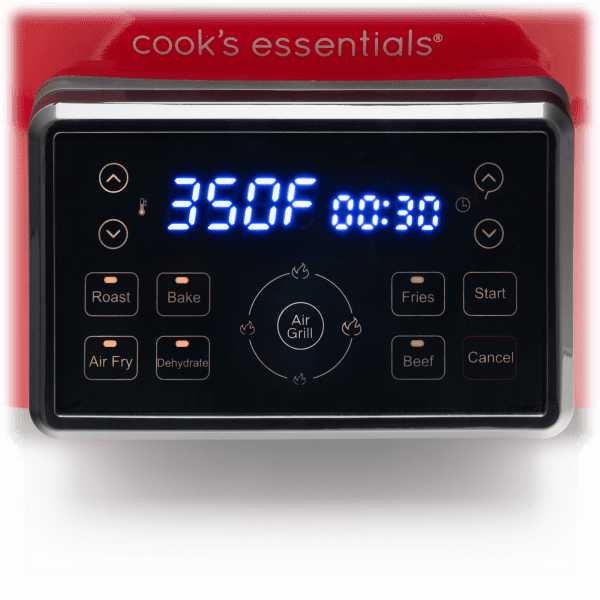 MorningSave: Cook's Essentials 6-qt 1600W Air Fryer Grill with 7 Presets