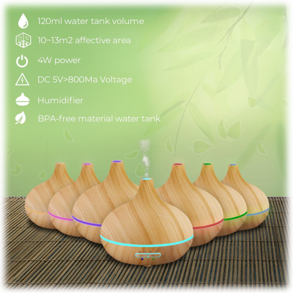 MorningSave: Pure Daily Care Ultrasonic Diffuser + 10 Pack Oil Gift Set
