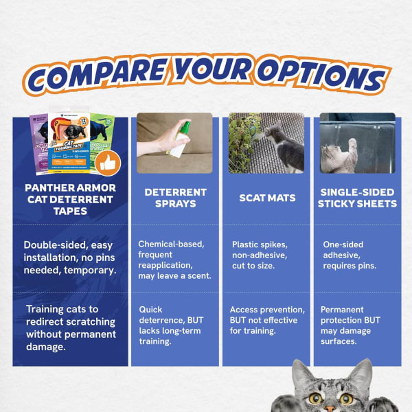 MorningSave: 20-Pack: Panther Armor Cat Scratch Protector Double-Sided ...
