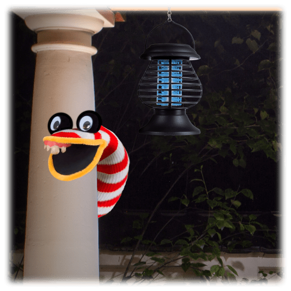 Meh: 2-Pack: Zapguard Solar Light & Bug Zapper Lanterns