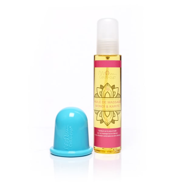 MorningSave: Cellu-Cup Anti-Cellulite Massage Tool and Oil Bundle