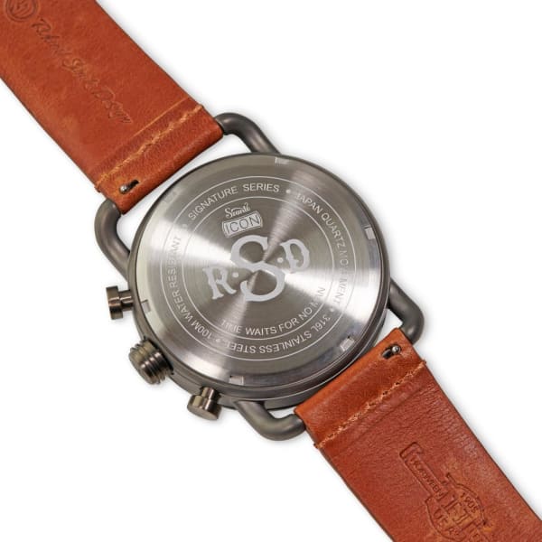 Hammacher Schlemmer: The Roland Sands Motorcycle Chrono Watch