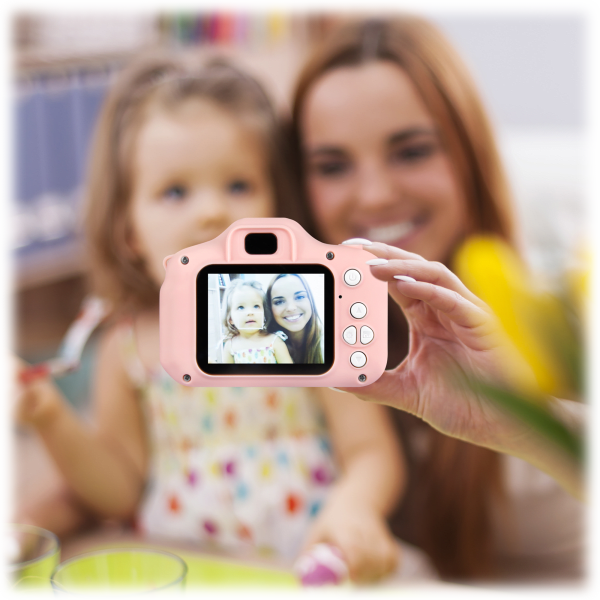 MorningSave: 2-Pack: Dartwood 1080p Digital Camera for Kids (Pink)
