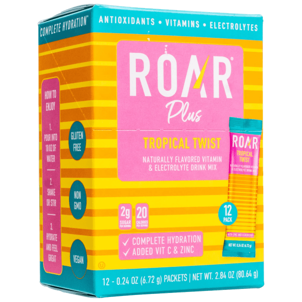 Meh: 144-Pack: Roar Plus Complete Hydration Vitamin & Electrolyte Drink ...
